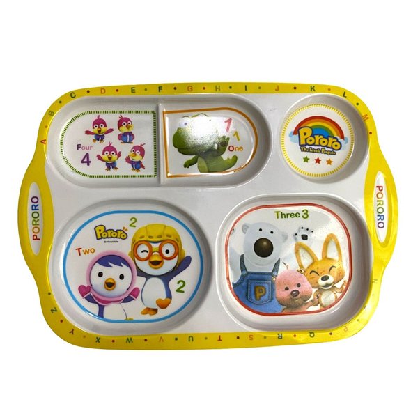 SK Melamine | Other | Pororo The Little Penguin Sk Melamine Divided ...